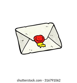 Cartoon Letter Stock Vector (Royalty Free) 316791062 | Shutterstock