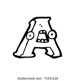 Cartoon Letter Stock Vector (Royalty Free) 71415118 | Shutterstock