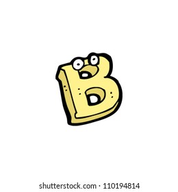 Cartoon Letter B Stock Vector (Royalty Free) 110194814 | Shutterstock