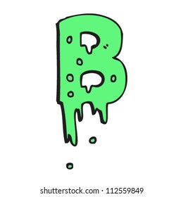 Cartoon Letter B Stock Vector (Royalty Free) 112528325 | Shutterstock