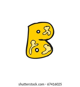 Cartoon Letter B Stock Vector (Royalty Free) 67416025 | Shutterstock