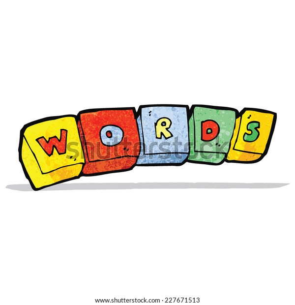 Cartoon Letter Blocks Stock Vector (Royalty Free) 227671513 | Shutterstock