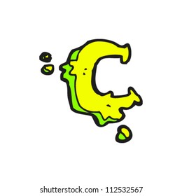 Cartoon Letter C Stock Vector (Royalty Free) 112532567 | Shutterstock
