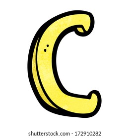 Cartoon Letter C Stock Vector (Royalty Free) 172910282 | Shutterstock