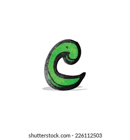 Cartoon Letter C Stock Vector (Royalty Free) 226112503 | Shutterstock