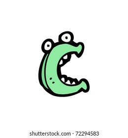 Cartoon Letter C: vetor stock (livre de direitos) 72294583 | Shutterstock