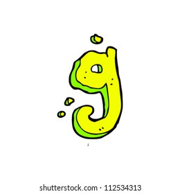 Cartoon Letter G Stock Vector (Royalty Free) 112534313 | Shutterstock