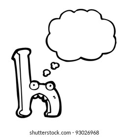 Cartoon Letter H Stock Vector (Royalty Free) 93026968 | Shutterstock