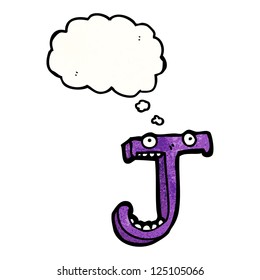 Cartoon Letter J Stock Vector (Royalty Free) 125105066 | Shutterstock
