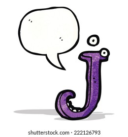 Cartoon Letter J Stock Vector (Royalty Free) 122173759