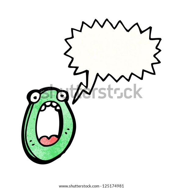 Cartoon Letter O Stock Vector (Royalty Free) 125174981 | Shutterstock
