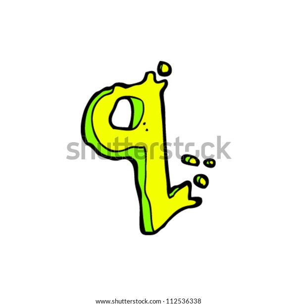 Cartoon Letter Q Stock Vector (Royalty Free) 112536338 | Shutterstock