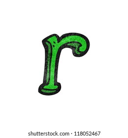 Cartoon Letter R Stock Vector (Royalty Free) 118052467 | Shutterstock