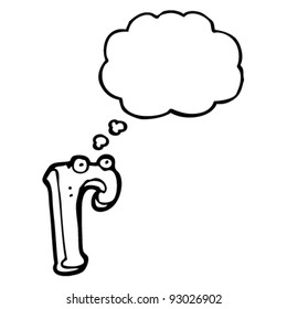 Cartoon Letter R Stock Vector (Royalty Free) 93026902 | Shutterstock