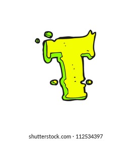 Cartoon Crumbling Letter T: เวกเตอร์สต็อก (ปลอดค่าลิขสิทธิ์) 103793996 ...