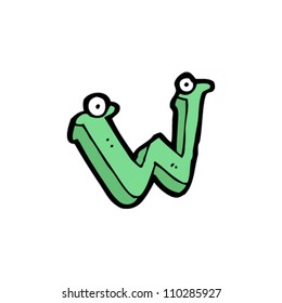 Cartoon Letter W Stock Vector (Royalty Free) 110285927 | Shutterstock