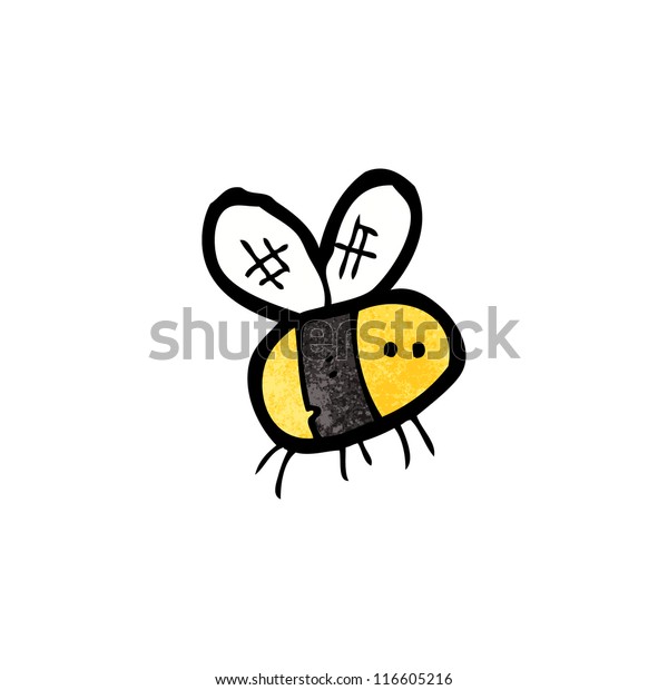 Cartoon Little Bee Stock Vector (Royalty Free) 116605216 | Shutterstock