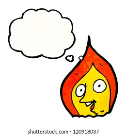 Cartoon Little Flame Stock Vector (Royalty Free) 120918037 | Shutterstock