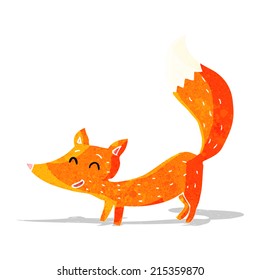 Cartoon Little Fox Stock Vector (Royalty Free) 215359870 | Shutterstock