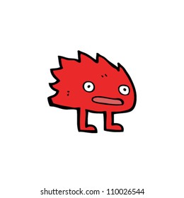 Cartoon Little Imp Stock Vector (Royalty Free) 110026544 | Shutterstock
