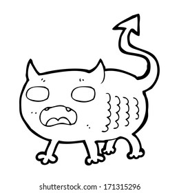 Cartoon Little Imp Stock Vector (Royalty Free) 171315296 | Shutterstock