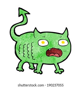 Cartoon Little Imp Stock Vector (Royalty Free) 190237055 | Shutterstock