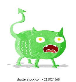 Cartoon Little Imp Stock Vector (Royalty Free) 215024368 | Shutterstock