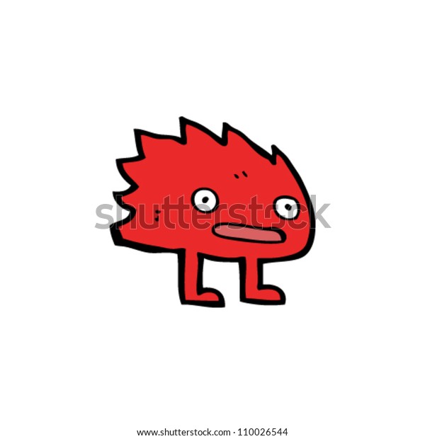 Cartoon Little Imp Stock Vector (Royalty Free) 110026544 | Shutterstock
