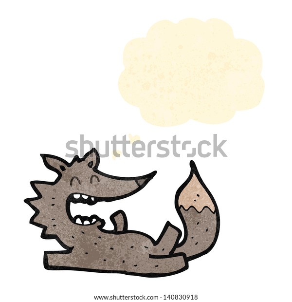 Cartoon Little Wolf Stock Vector (Royalty Free) 140830918 | Shutterstock