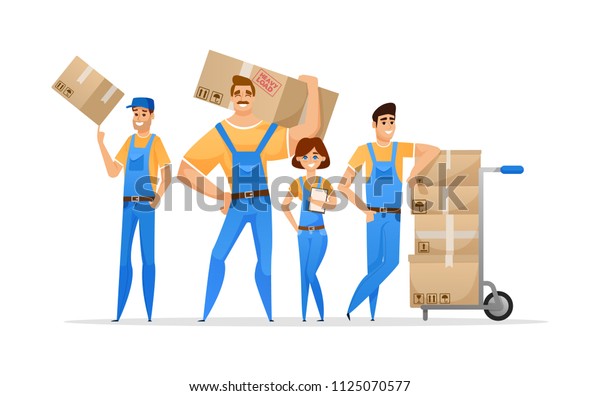 3,921 Moving Company Cartoon Images, Stock Photos & Vectors | Shutterstock