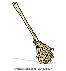 Cartoon Magic Broom Stock Vector (Royalty Free) 224538427 | Shutterstock