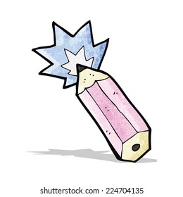 Cartoon Magic Pencil Stock Vector (Royalty Free) 224704135 | Shutterstock