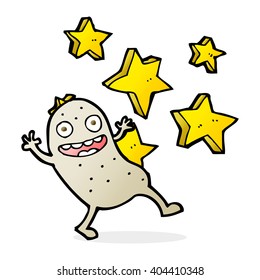 Cartoon Magic Potato Stock Vector (Royalty Free) 404410348 | Shutterstock
