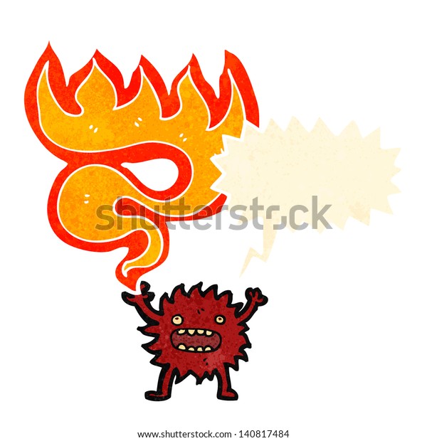 Cartoon Magical Imp Stock Vector (Royalty Free) 140817484 | Shutterstock