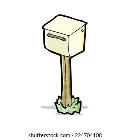 Cartoon Mail Box Stock Vector (Royalty Free) 224704108