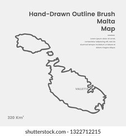 Cartoon Malta Map Hand Drawn Malta 스톡 벡터(로열티 프리) 1322712215 | Shutterstock