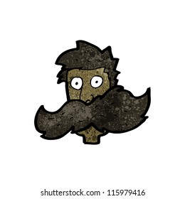 Cartoon Man Huge Mustache Stock Vector (Royalty Free) 115979416 ...