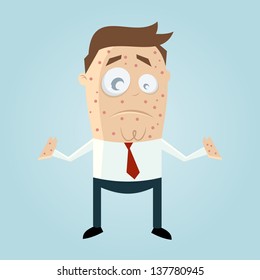 Perplexed Cartoon Man Stock Vector (Royalty Free) 138817109 | Shutterstock