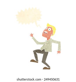 Cartoon Man Panicking Stock Vector (Royalty Free) 249450631 | Shutterstock