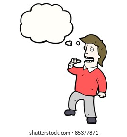 Cartoon Man Pointing Himself: เวกเตอร์สต็อก (ปลอดค่าลิขสิทธิ์) 85377871 ...