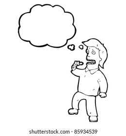 Cartoon Man Pointing Himself Stock Vector (Royalty Free) 85934539