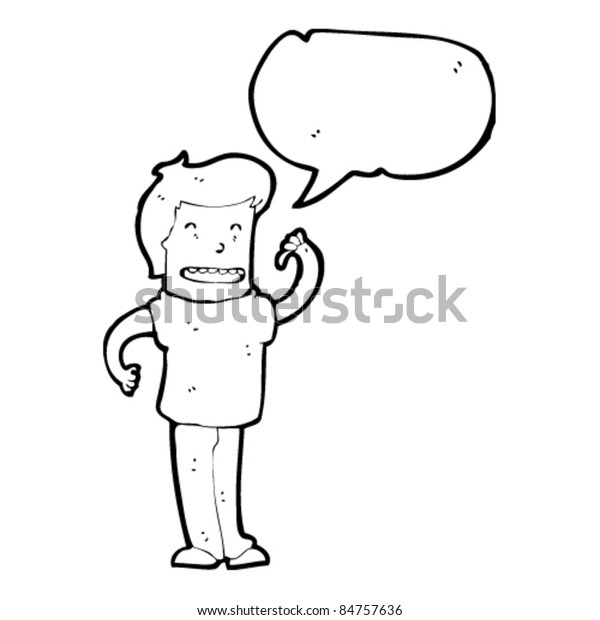Cartoon Man Pointing Self Stock Vector (Royalty Free) 84757636 ...