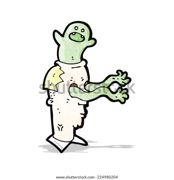 Cartoon Man Possessed Stock Vector (Royalty Free) 224980204 | Shutterstock
