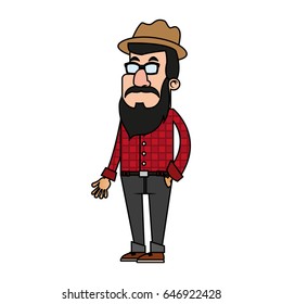 Cartoon Man Profile Stock Vector (Royalty Free) 646922428 | Shutterstock