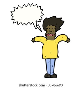 Cartoon Man Shouting Stock Vector (Royalty Free) 85786693 | Shutterstock