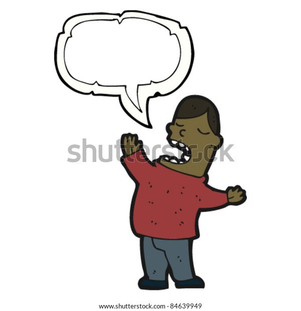 Cartoon Man Singing Stock Vector (Royalty Free) 84639949 | Shutterstock