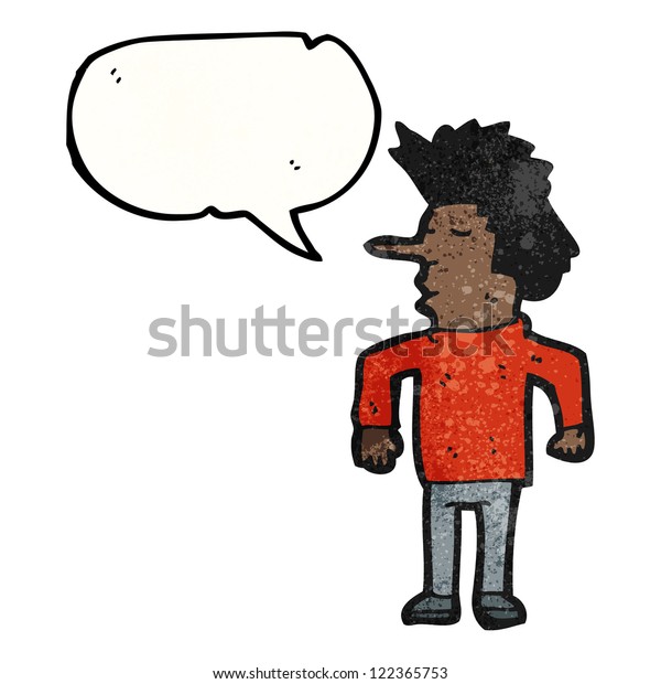 Cartoon Man Sniffing Stock Vector (Royalty Free) 122365753 | Shutterstock
