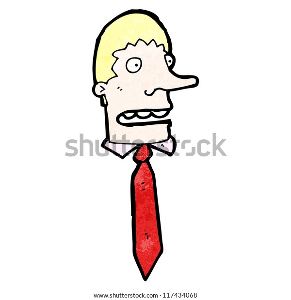 Cartoon Man Tie Stock Vector (Royalty Free) 117434068 | Shutterstock