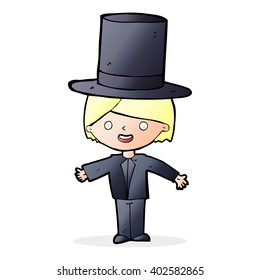 Cartoon Man Wearing Hat Stock Vector (Royalty Free) 402582865 ...