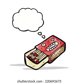 Cartoon Matchstick Box Stock Vector (Royalty Free) 220692673 | Shutterstock